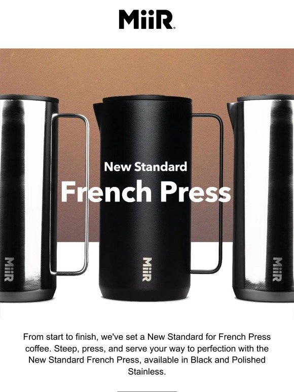 MiiR: French Press to Perfection | Milled
