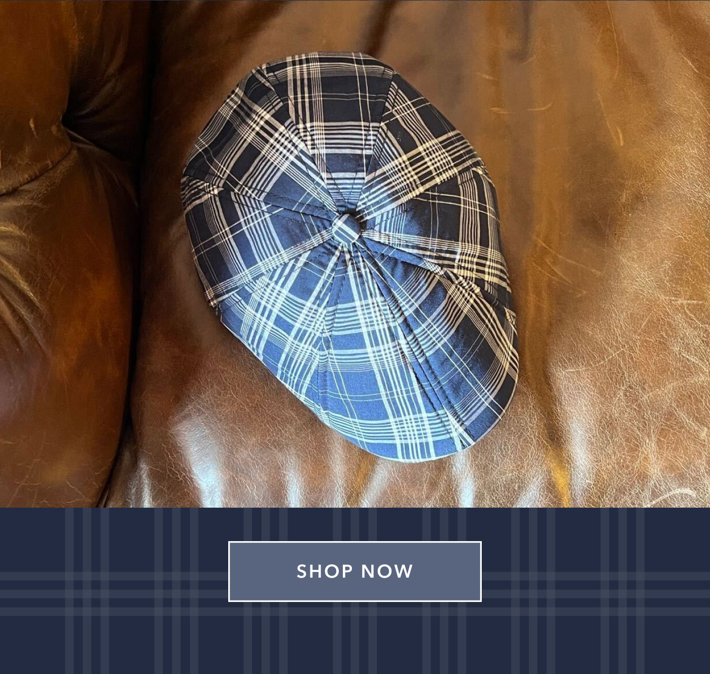 Boston SCALLY CO.: The Blue House Plaid Peaky Just Arrived! 🔷🏡 | Milled