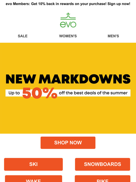 Evo: New Markdowns Just Dropped! | Milled