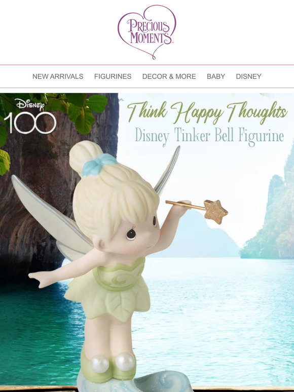 Precious Moments: Think Happy Thoughts With Disney's Tinker Bell | Milled