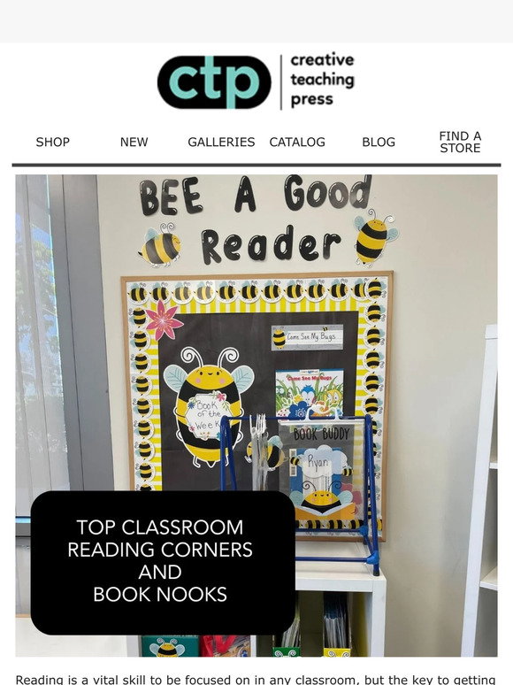 creativeteaching.com: 📚Top Classroom Reading Corners and Book Nooks 📚 ...