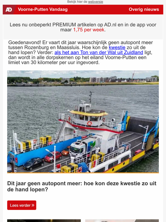 ad.house: Dit jaar geen autopont meer: hoe kon deze kwestie zo uit de ... ad.house: Dit jaar geen autopont meer: hoe kon deze kwestie zo uit de ...