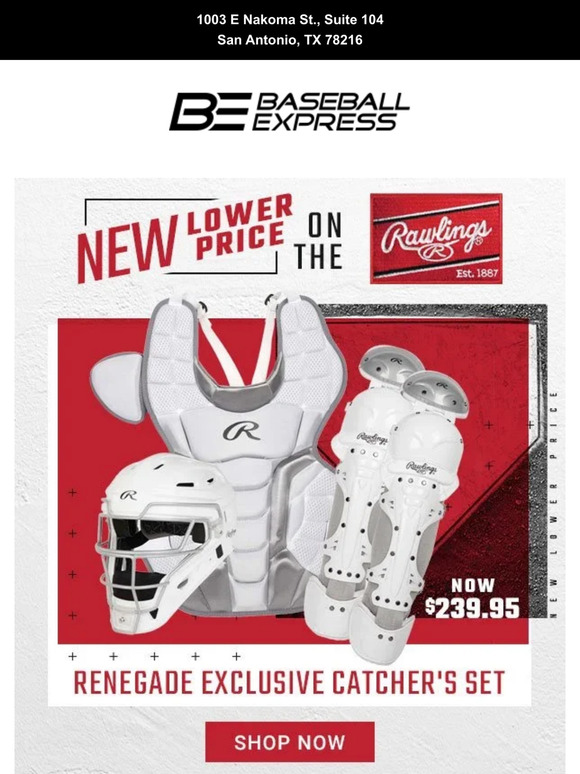 Team Express: Grab Our EXCLUSIVE Rawlings Renegade Catcher Set for $239 ...