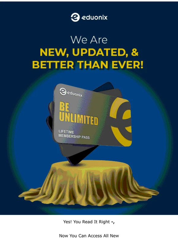 Eduonix: Lifetime Pass Is Better Than Ever! | Milled