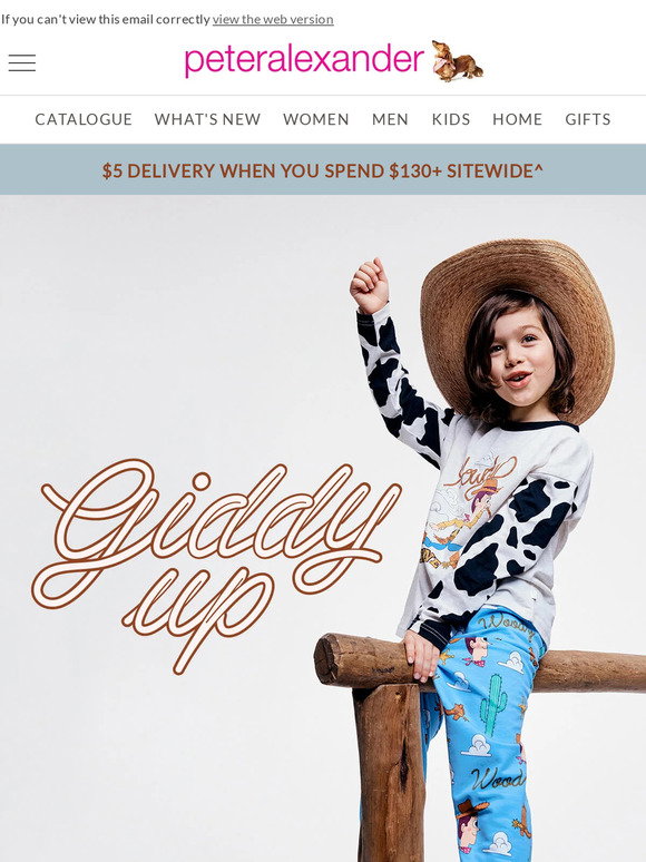 Peter Alexander: New kiddies' Toy Story PJs have landed! | Milled
