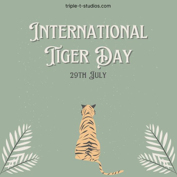 Triple T Studios: International Tiger Day 🐯 🧡 | Milled