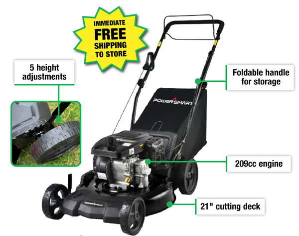Menards: 21” Lawn Mower ONLY $149! | Milled