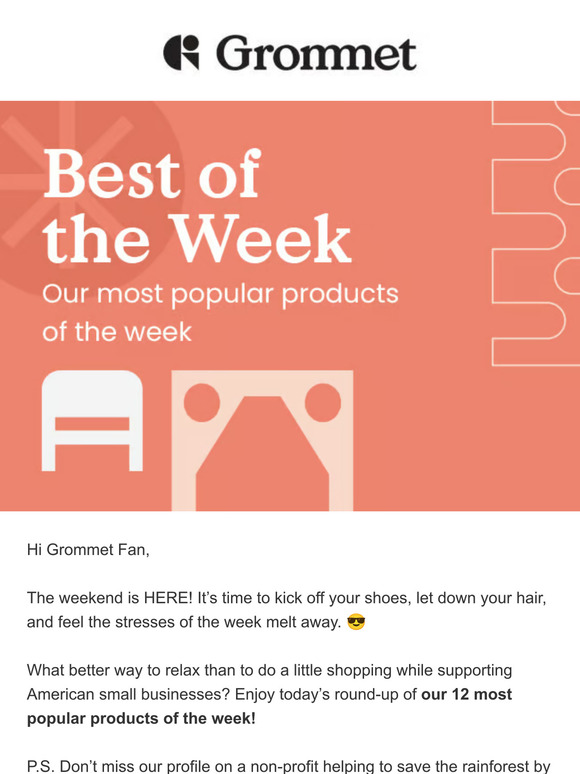 The Grommet: 🎯12 of our most popular products of the week | Milled