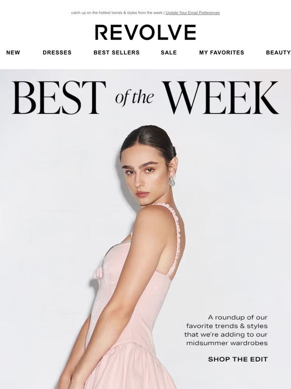 REVOLVE: Your 7-Day Outfit Plan | Milled