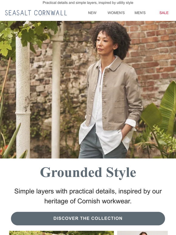 Seasalt: Cornish workwear | Jackets, jumpsuits and more | Milled