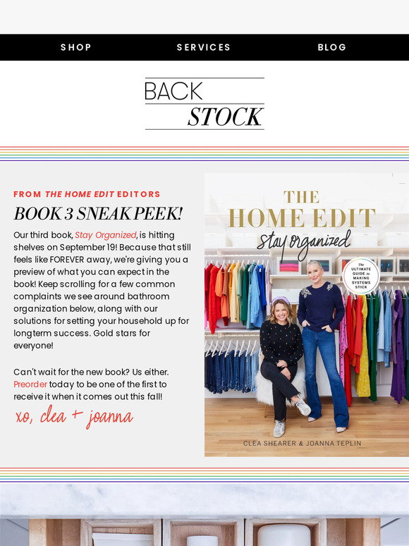 The Home Edit: Open for a Sneak Peek of Our New Book 👀 | Milled