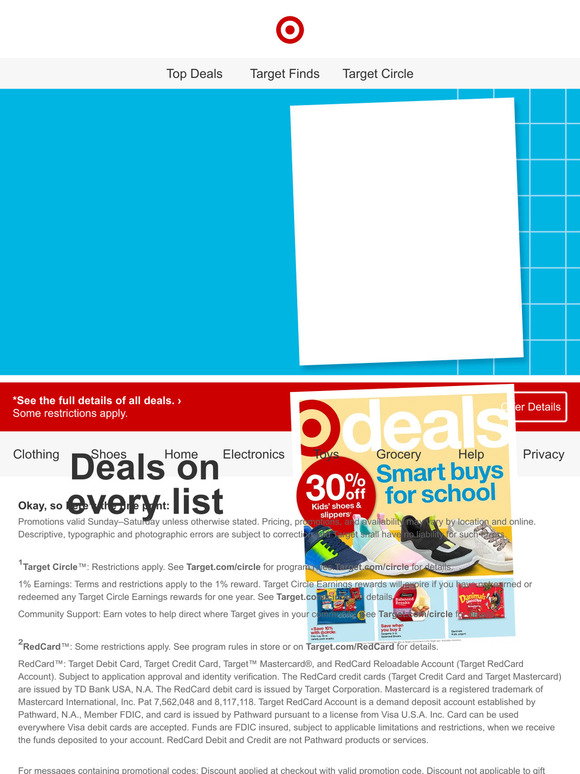 Target: Your new Weekly Ad is here. | Milled
