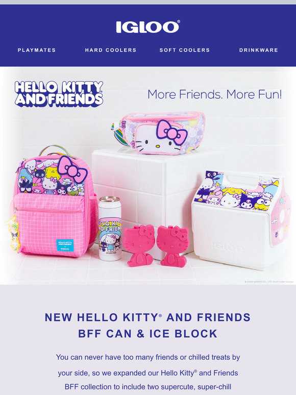Igloo Coolers: More Hello Kitty and Friends styles to make you feel all ...