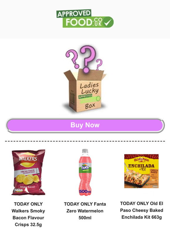 Approved Food: Ladies Lucky Boxes are back…💕 | Milled
