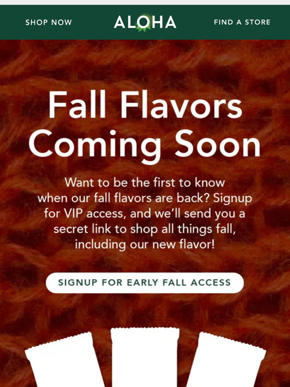 ALOHA: Fall Flavors Coming Soon 🍁🎃 | Milled
