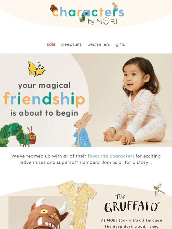 Mori: Meet all the MORI Characters 🐰🐛 | Milled