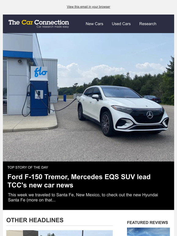 The Car Connection: Ford F-150 Tremor, Mercedes EQS SUV lead TCC's new ...