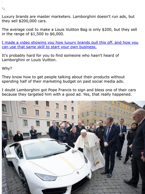 Tai Lopez: How Lamborghini sells $200,000 cars without using ...