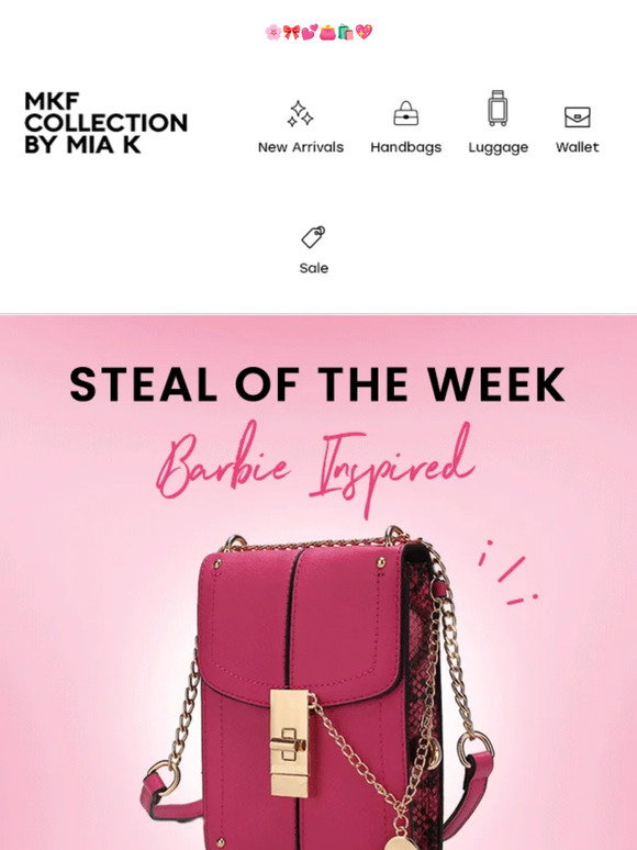 MKF Collection: Think Pink with our Barbie-inspired Steal of the Week ...
