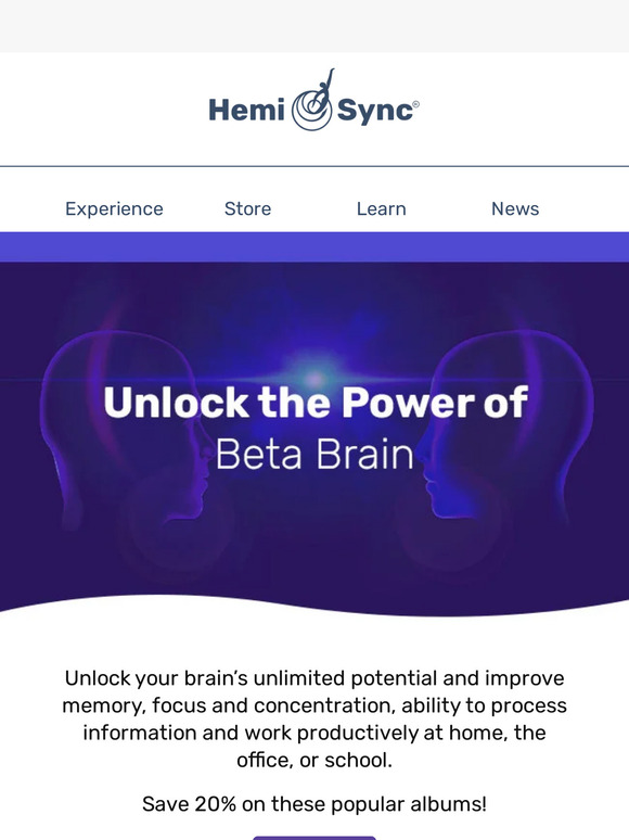 Hemi-Sync: Unlock the Power of Beta Brain | Milled