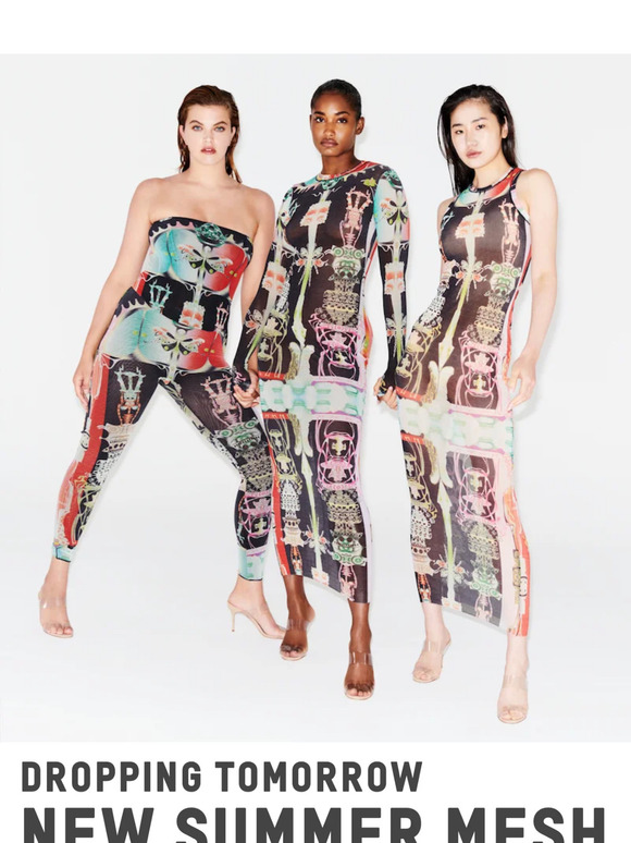 SKIMS: Drops Tomorrow: New Summer Mesh | Milled