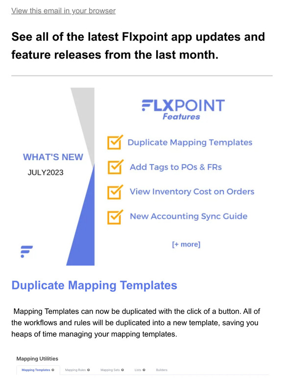 Inventory Source: [July 2023] What's New in Flxpoint | Milled