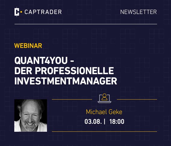 CapTrader: Webinar: Quant4you mit Michael Geke | Milled