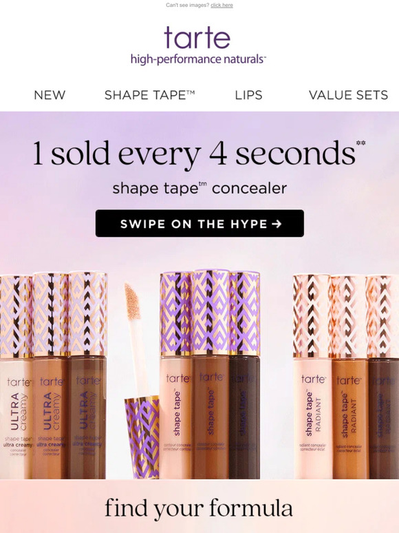 Tarte: influencer approved | Milled