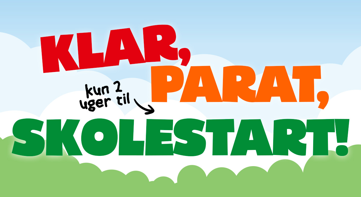 BR: Klar, parat, skolestart! Hent et skoleskema i din BR-butik 📕🪁 | Milled