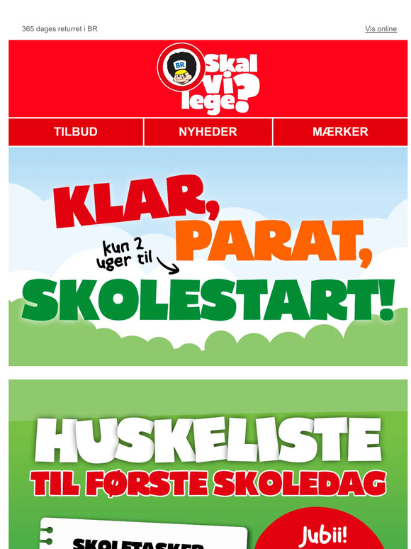 BR: Klar, parat, skolestart! Hent et skoleskema i din BR-butik 📕🪁 | Milled