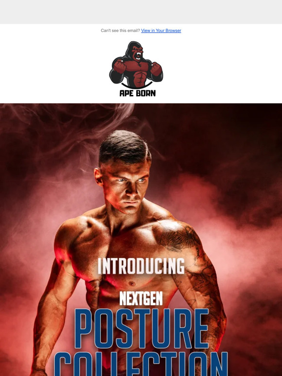 Ape Born Fitness: Introducing NextGen Posture Collection!🆕 | Milled