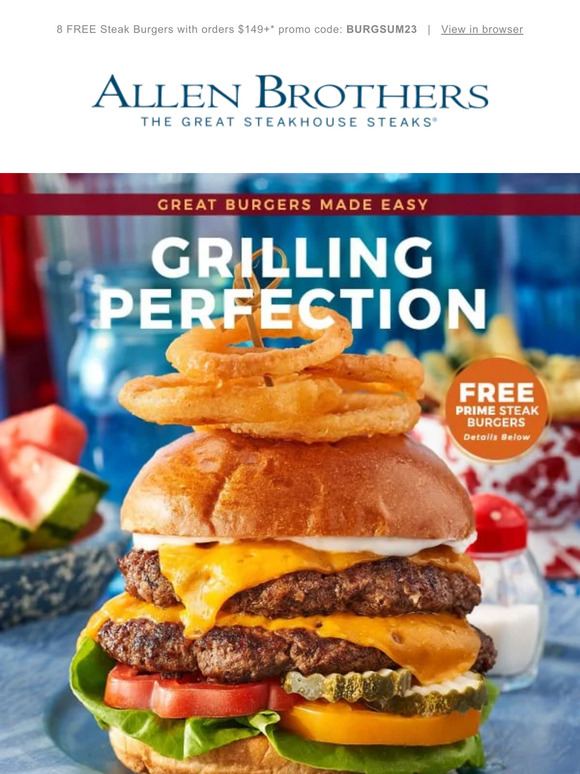 Allen Brothers: Your Best Backyard Burger Bash | Milled