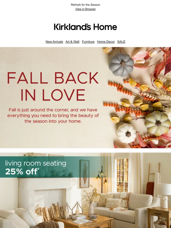 Kirkland's: Fall is Near, New Styles are Here! | Milled