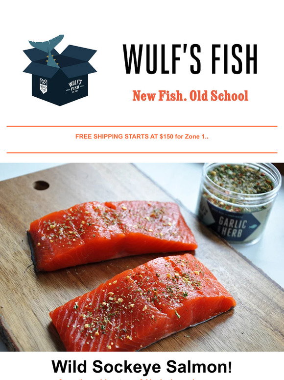 Wulf's Fish: Peak Season Wild Salmon! | Milled