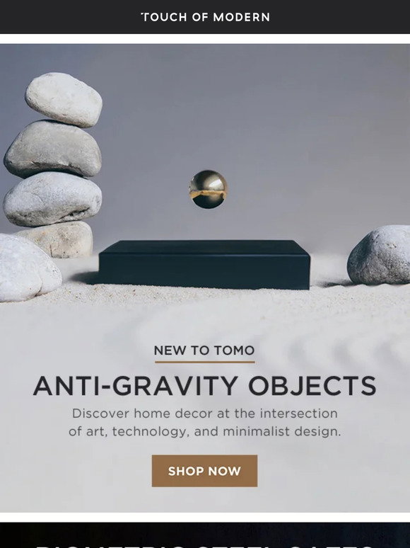 Touch of Modern: Anti-Gravity Objects That Will Make Your Jaw Drop | Milled