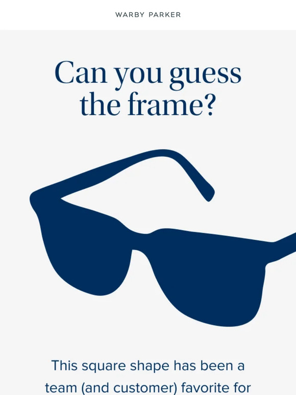 Warby Parker: Let’s play the frame game | Milled