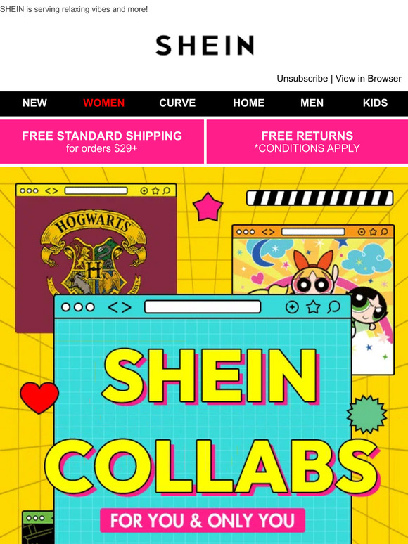 SHEIN: SHEINCollabs | For You & Only You | Milled