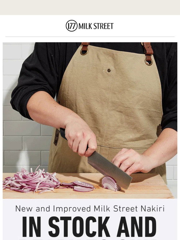 Milk Street Kitchen: In Stock and Ready to Ship! The Milk Street Nakiri ...