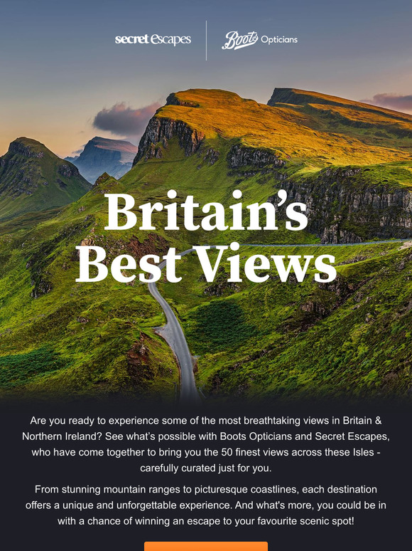 Secret Escapes: Discover Britain’s Best Views - has yours made our top ...