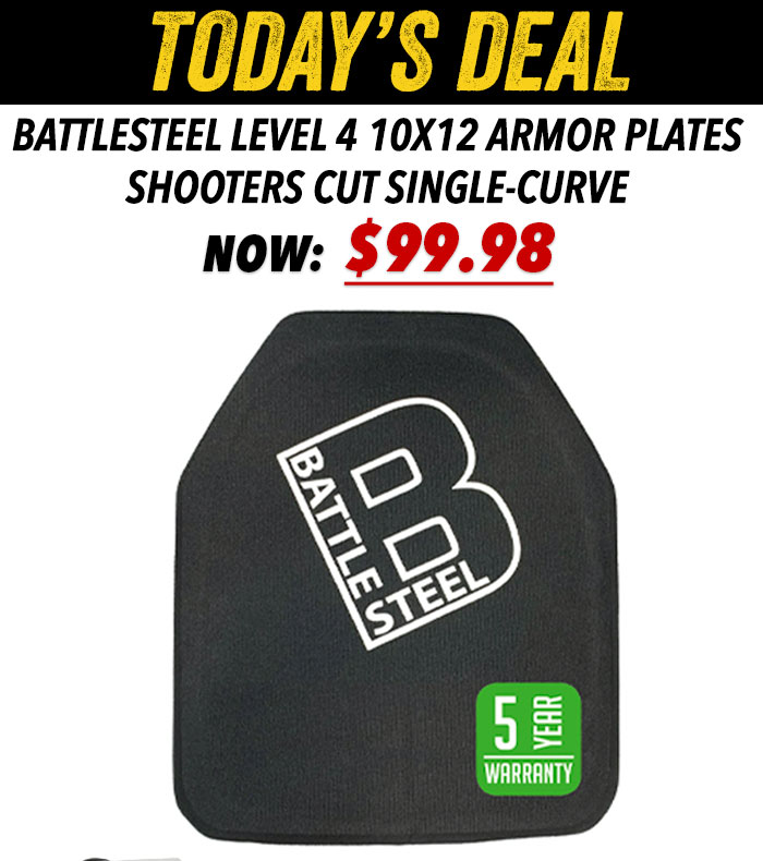Battle Steel: BattleSteel Level 4 10x12 Armor Plates Shooters Cut ...