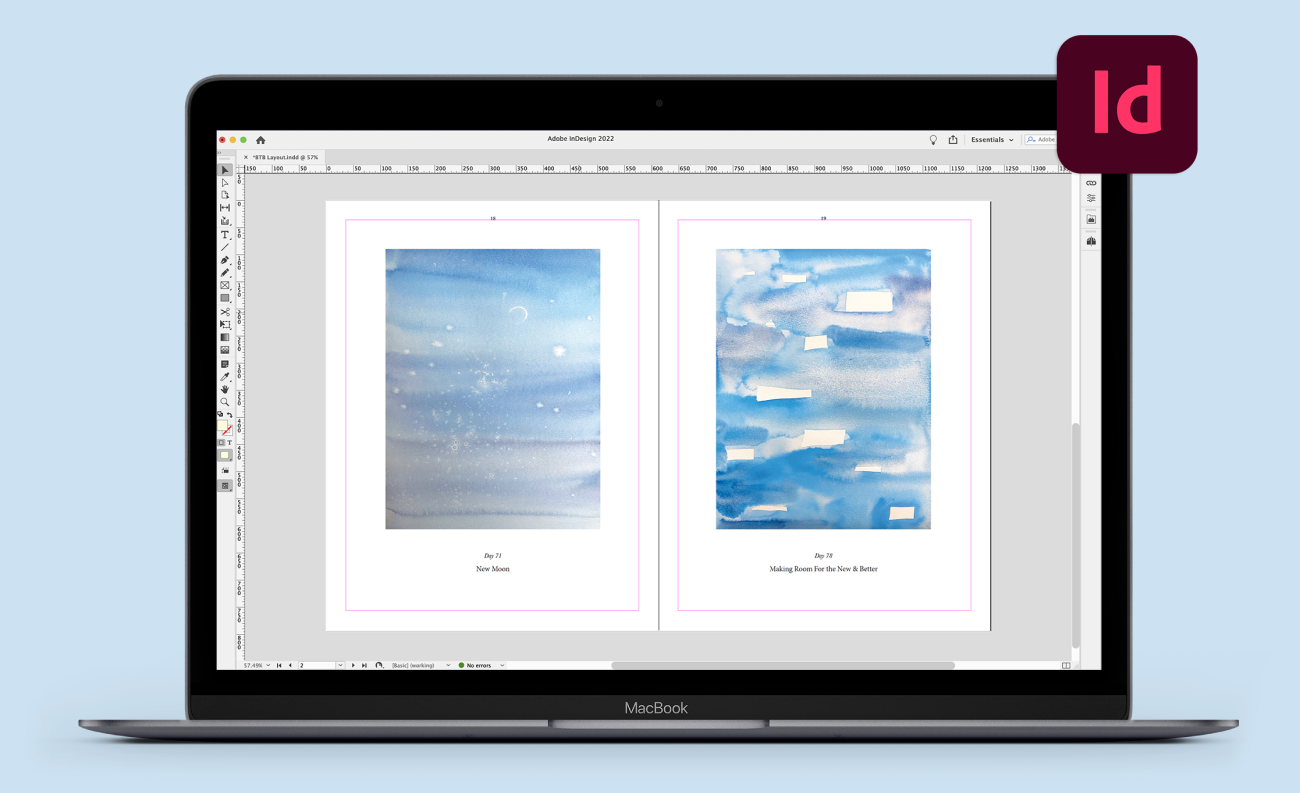 Blurb: What 100 days of painting produced | Milled