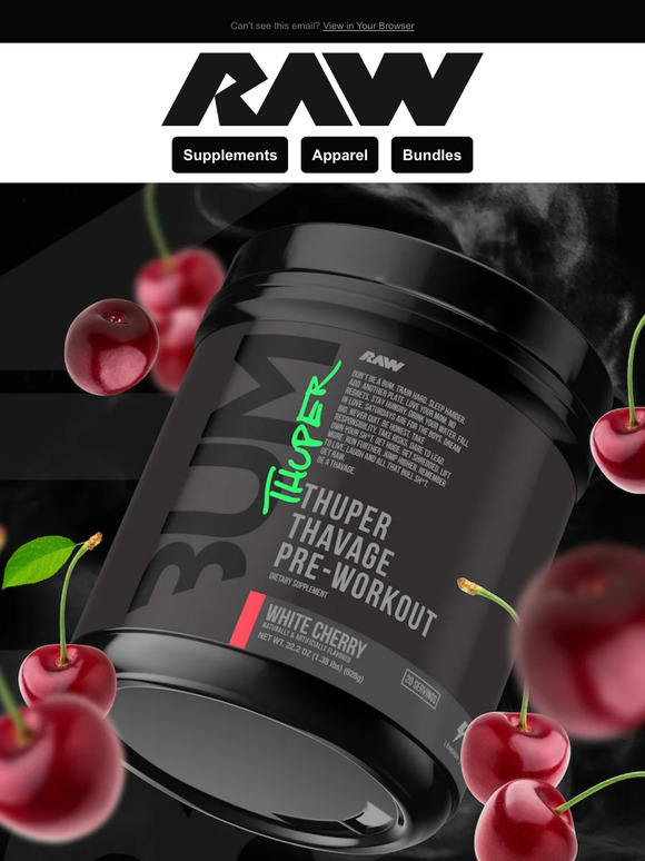 Raw Nutrition: The New Standard Of Pre-Workouts Is Coming... | Milled