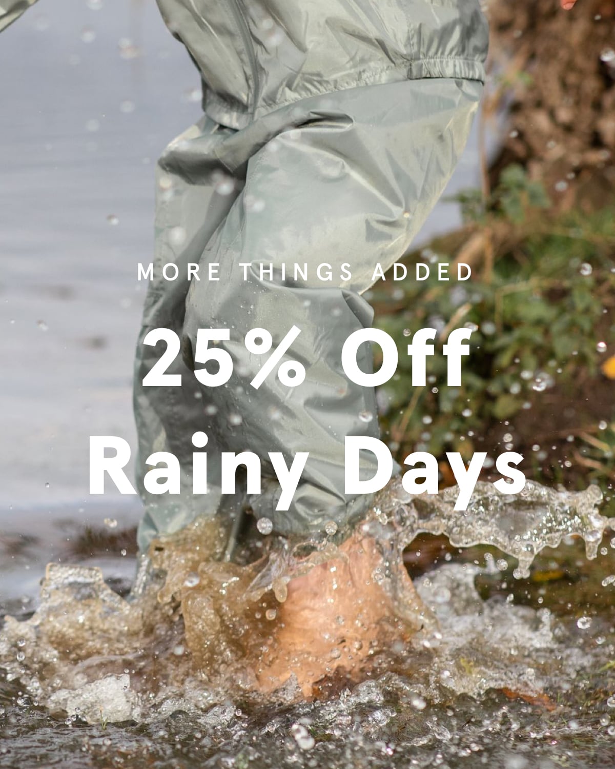 KIDLY: Rainy days ahead: 25% off essentials ☔ | Milled
