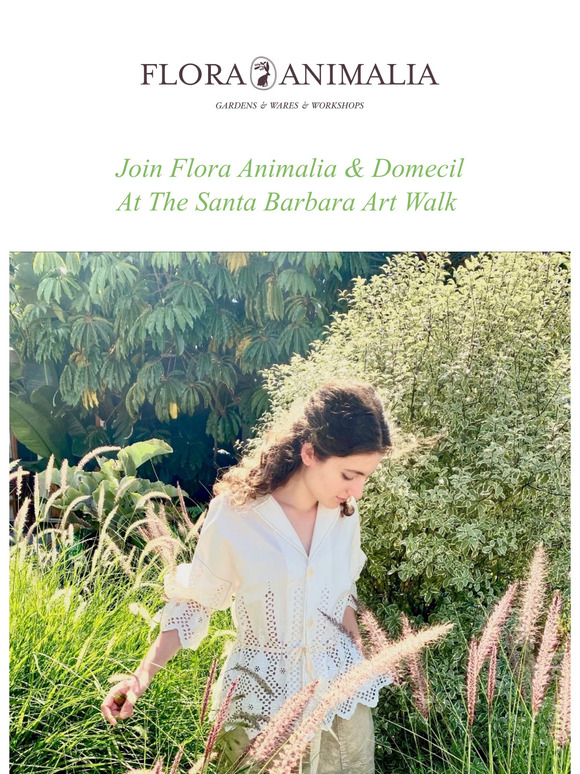 Flora Animalia: Flora Animalia x Domecil At The Santa Barbara Art Walk ...