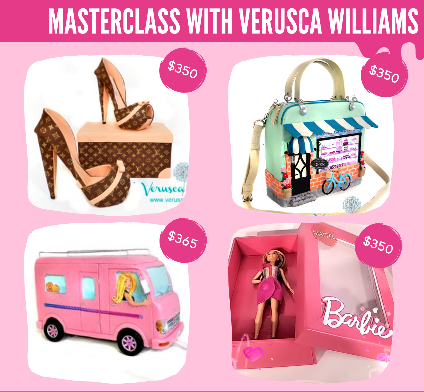 My Dream Cake: VERUSCA WALKER CLASSES OUT NOW!🤩🤩 | Milled