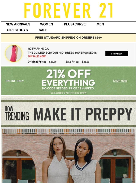 Forever 21: Preppy Chic 🎀 | Milled