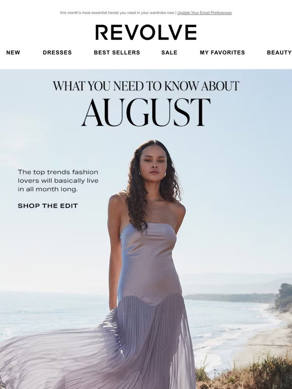 REVOLVE: Your 7-Day Outfit Plan | Milled