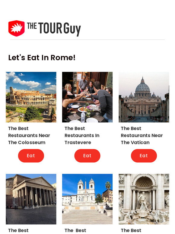 The Tour Guy: This Is Where You Should Eat In Rome | Milled