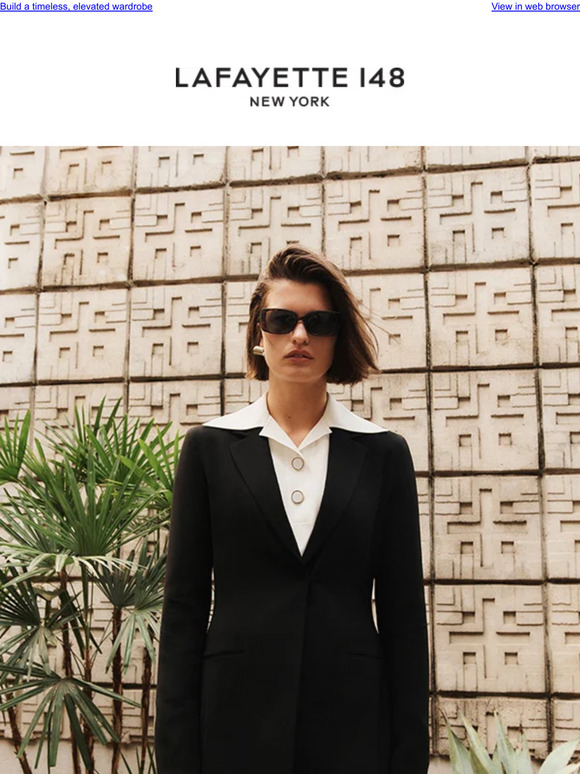 Lafayette 148 New York: New In: Anchor Pieces | Milled