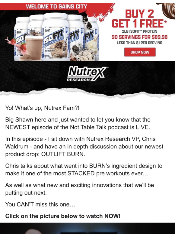 Nutrex Research: What Goes Into Creating The PERFECT Pre Workout? | Milled